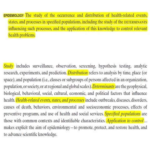 A selection of slides with some definitions from A dictionary of ...