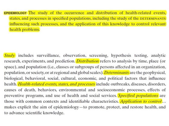 Understanding epidemiology study in medical statistics | PDF