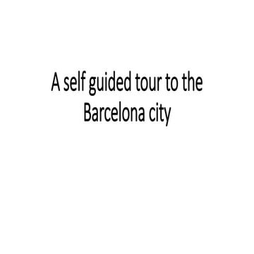 Barcelona | PPTX