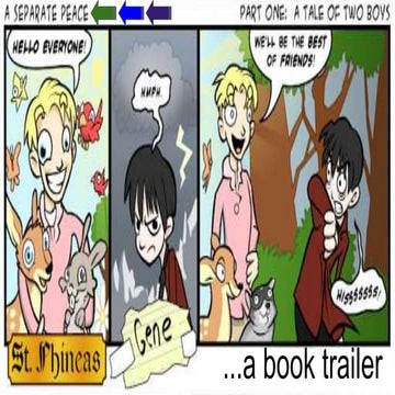 A separate peace book trailer | PPTX