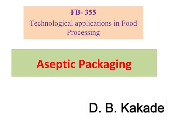 Fssai packaging & labeling | PPT