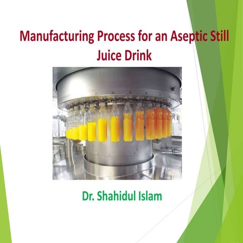Aseptic still juice drink shahid | PPT