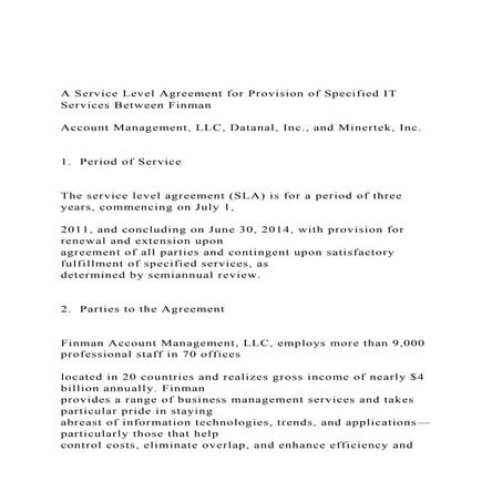A Service Level Agreement for Provision of Specified IT Servic.docx