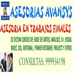 ASESORIAS EN INGENIERIA DE SOFTWARE UPN UIGV UCSS SENATI | PPT