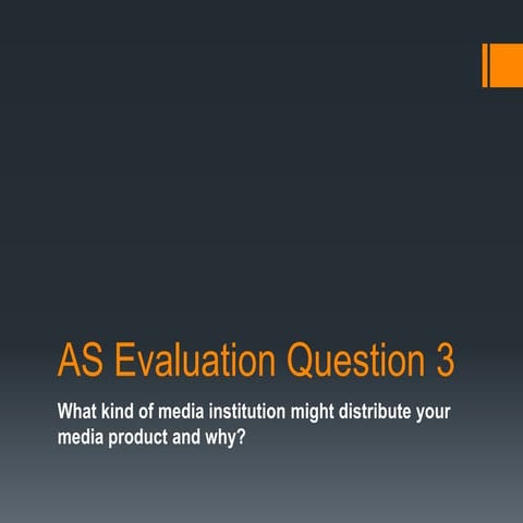 As evaluation question 3 | PPT
