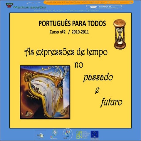 As expressões de tempo passado e futuro | PPT
