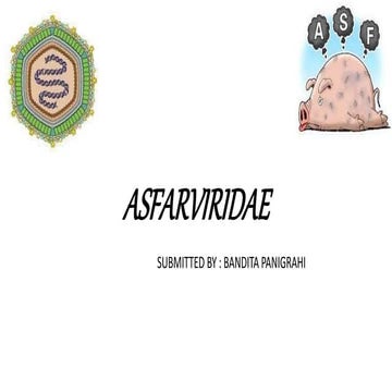 Asfarviridae- a brief description about virus | PPTX