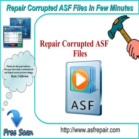Recover lost ASF files in easy way | PPT