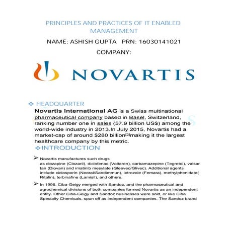 NOVARTIS | PDF