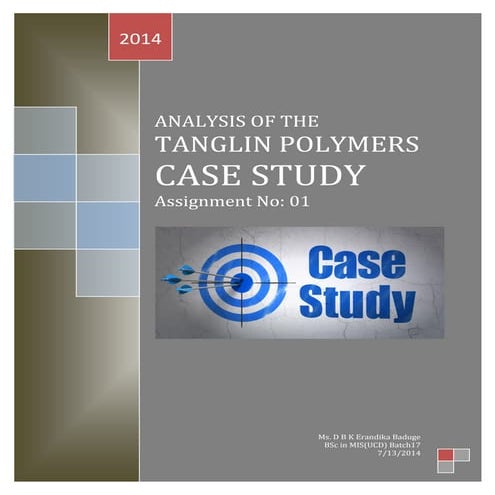 Tanglin Polymers Case Study | PDF