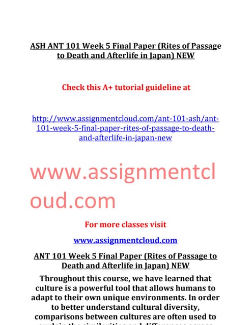 His 103 final guide 1 | PDF