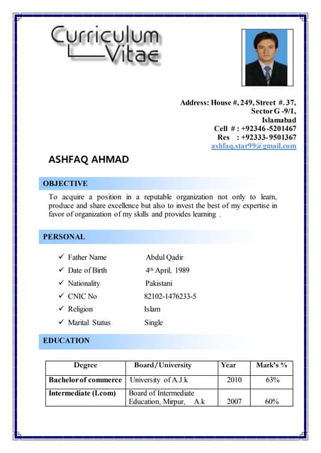 MUHAMMAD ARQAM CV | DOCX | Islam | Religion & Spirituality