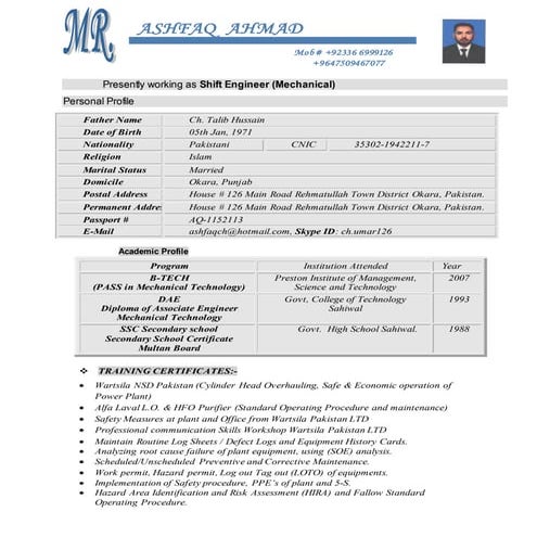 Ashfaq cv . | DOCX