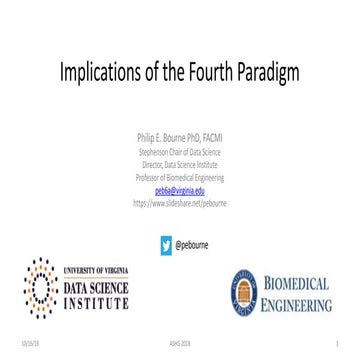 Implications of the Fourth Paradigm | PPT