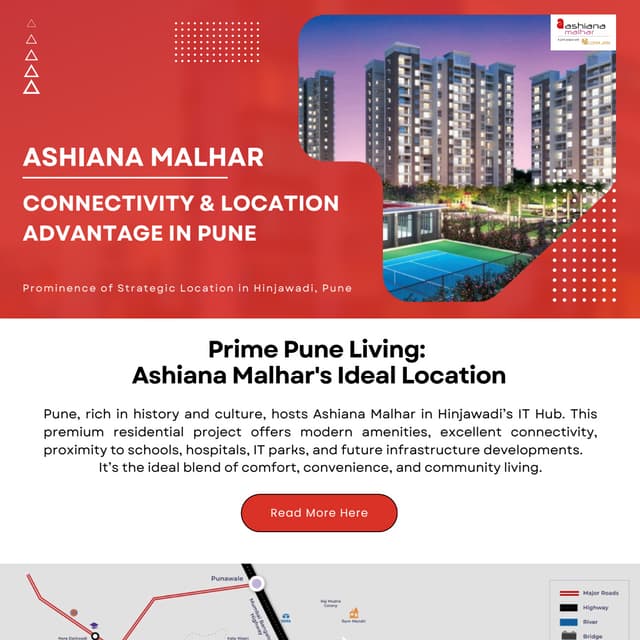 Ashiana Malhar: Connectivity and Location Benefits in Pune | PDF