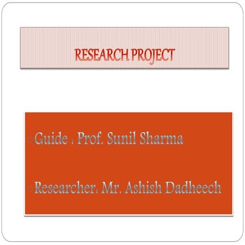Ashish dadheech | PPT
