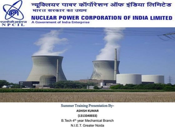 Narora atomic power plant | PPTX