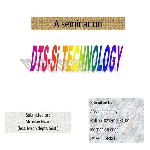 dts-i technology | PPTX