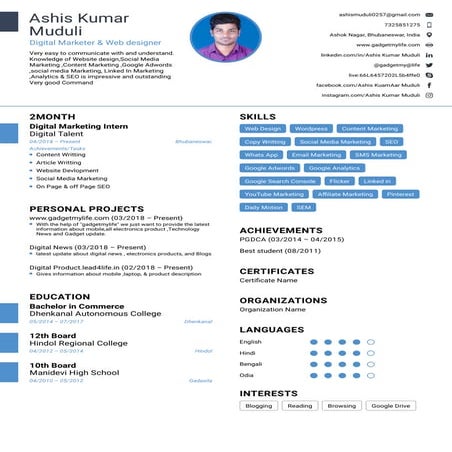 Ashis's resume (7) | PDF