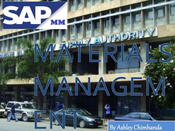 Sap MM Presentation | PPT