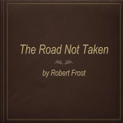 Ashley's English PPT {The Road Not Taken} | PPTX