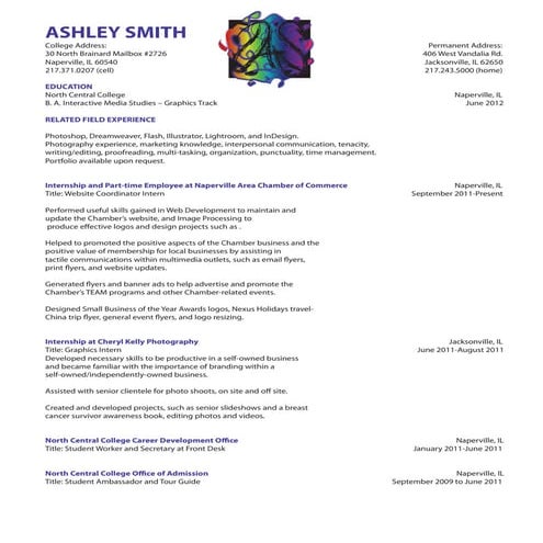 Ashley Smith - Resume | PDF