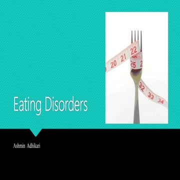 Eating disorders. | PPTX