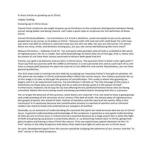 Christian articles | DOCX