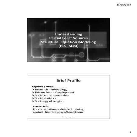 A short introduction to Partial Least Squares Structural Equation ...
