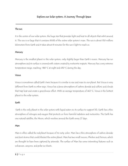 Solar System and Galaxies.pptx | Space and Astronomy | Science