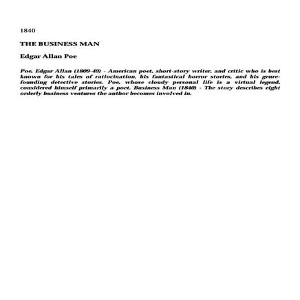 A short note on business man | PDF | Style & Fashion