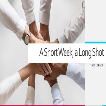 A short week, a long shot | PPT