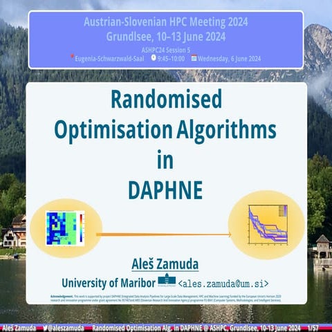 Randomised Optimisation Algorithms In Daphne Ppt 