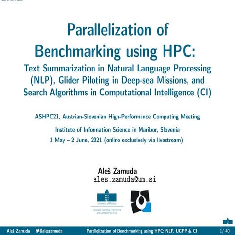 Parallelization Of Benchmarking Using Hpc Text Summarization In Natural Language Processing