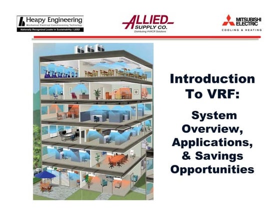 VARIABLE REFRIGERANT FLOW(VRF) ppt | PPTX | Home Appliances | Home & Garden