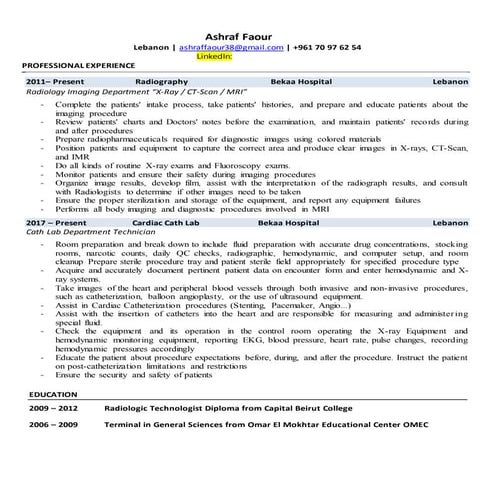 Ashraf Faour New - CV .docx