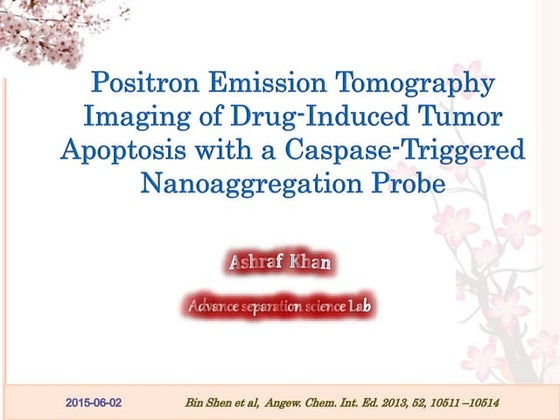 Positron Emissions Tomography (PET SCAN) | PPTX