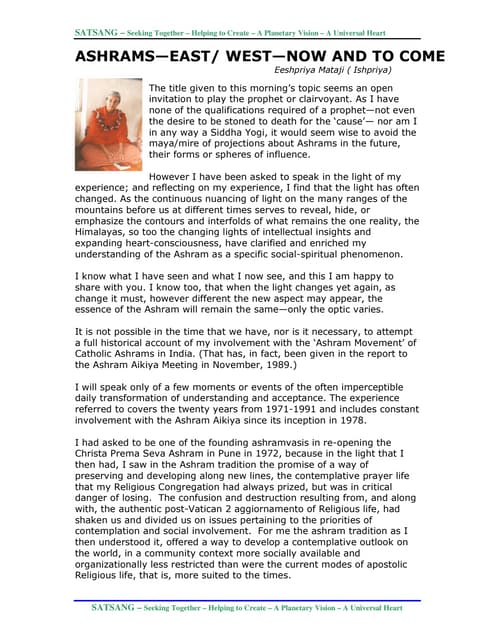 The Art of Living Ashram, Bangalore | PPTX