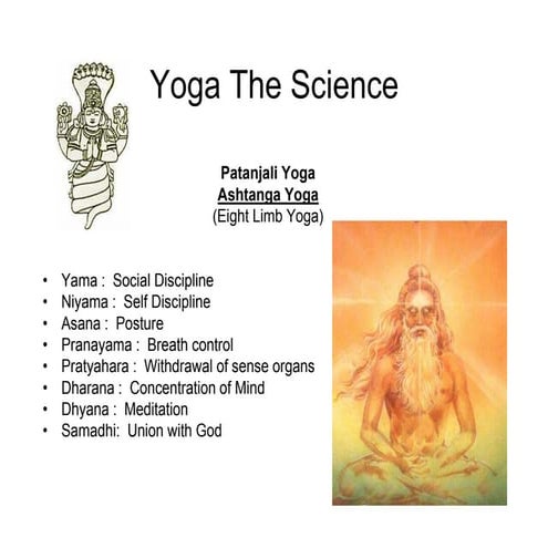 Ashtanga yoga of patanjali maharshi | PDF