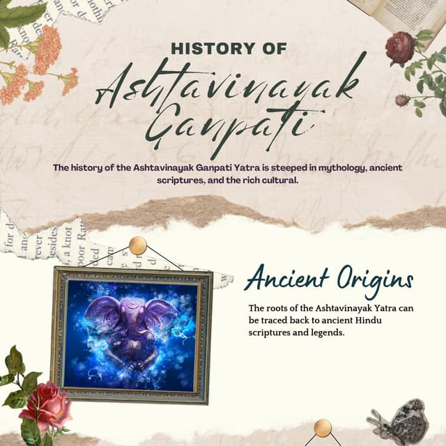 Ashtavinayak Ganpati temple history - Lord Ganesh | PDF