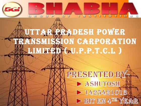 132KV SUBSTATION UPPTCL | PPTX