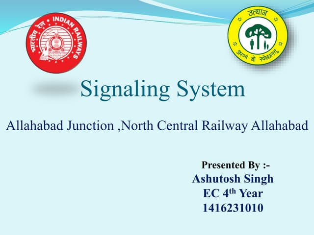 Indian Railway Signals & Systems | PDF
