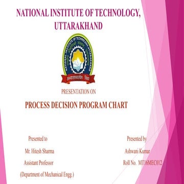 LEAN: Understanding the Process Decision Program Chart (Quality Tools Series 2016) | PPTX