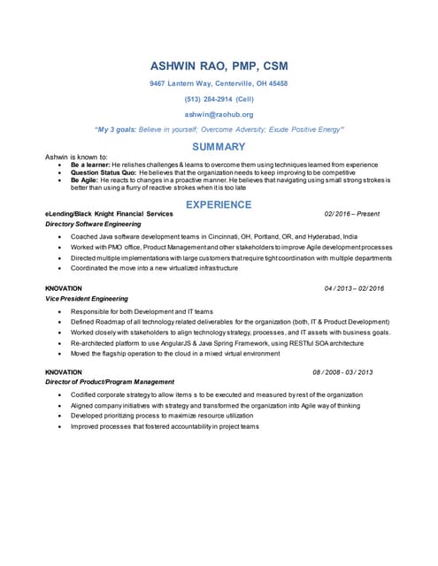 Dale RESUME_2008_Summary_v2 | DOC