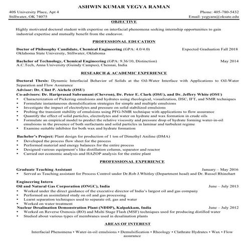 Ashwin Resume | PDF