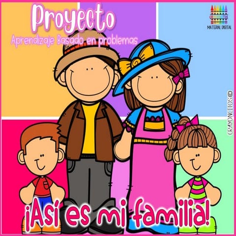 -Asi-Es-Mi-Familia-Proyecto-Abp preescol | PDF