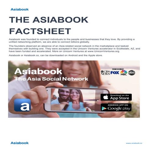 Asiabook Factsheet | PDF
