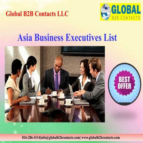 Asia business executives list | PPT