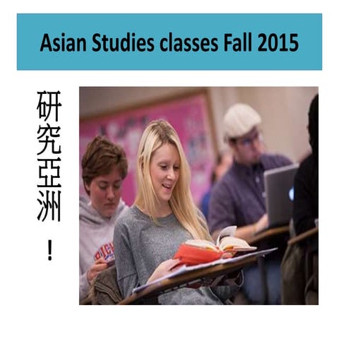 IUP Asia classes fall2015 | PPTX | Buddhism | Religion & Spirituality