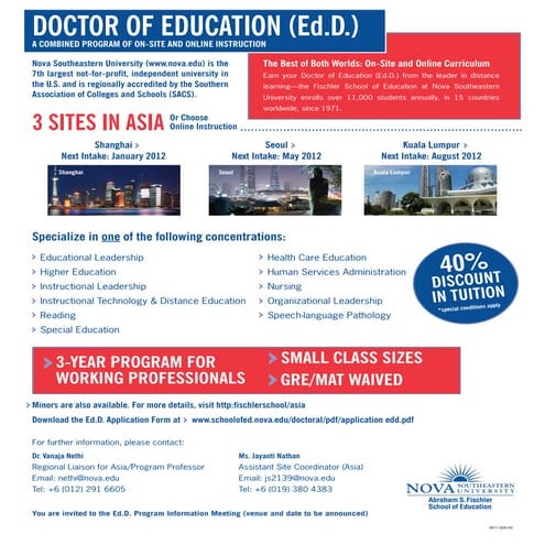 Asia edd program overview 2012 | PDF